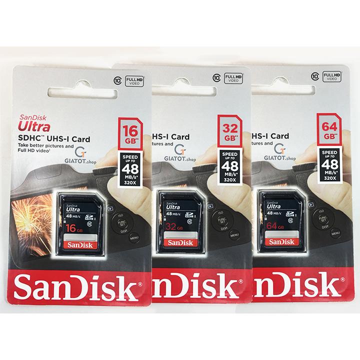 SANDISK ULTRA SD CARD 16 GB – Tầm Nhìn